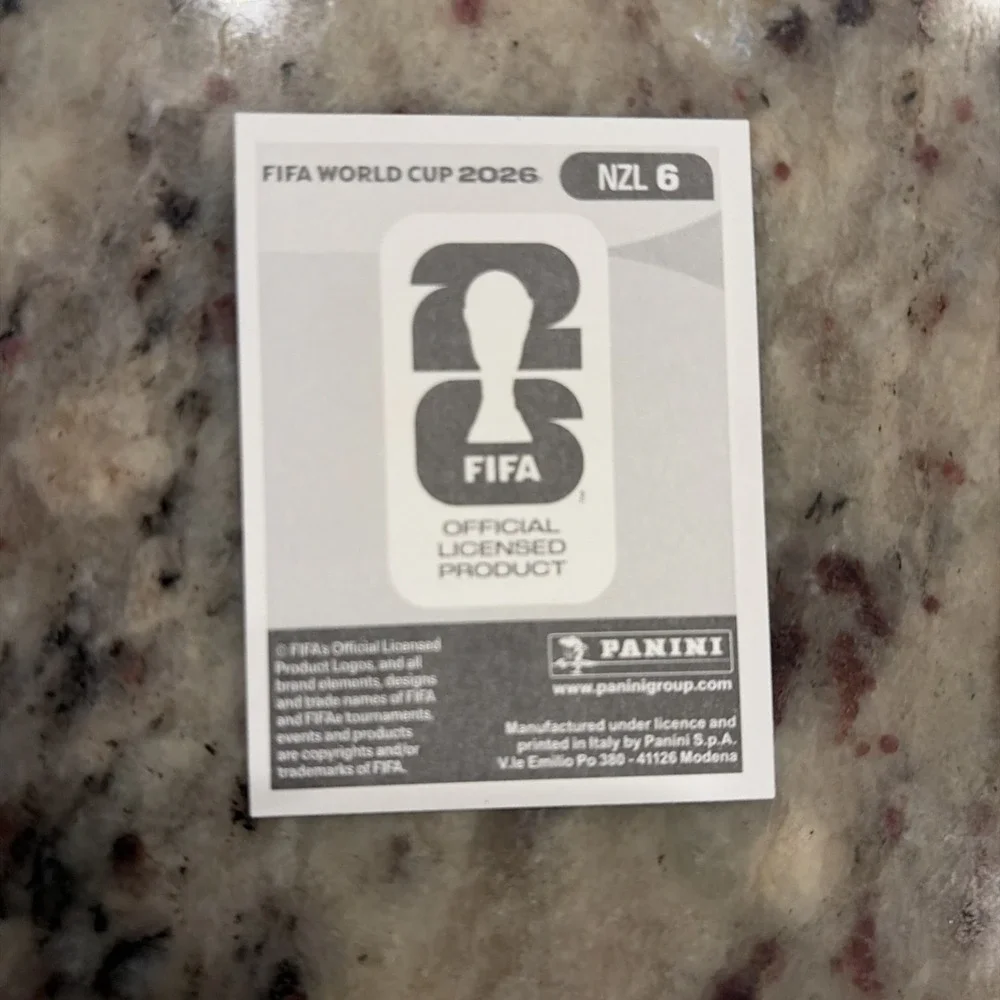 Panini | Toys | Panini Fifa Sticker Tim Payne Blue Parallel New Zealand ...